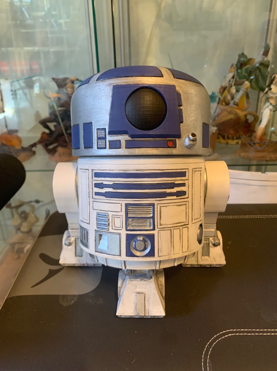 Baby R2-D2 – (4) Patas y montaje final